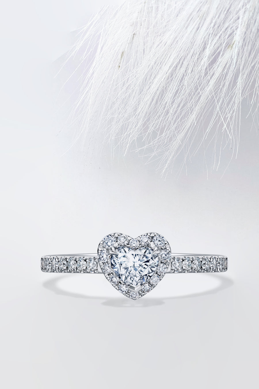 Heart Diamond Ring – Aurous Fine Jewelry LLC